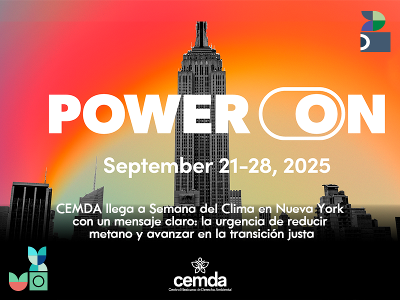 CEMDA llega a Semana del Clima en Nueva York con un mensaje claro: la ...